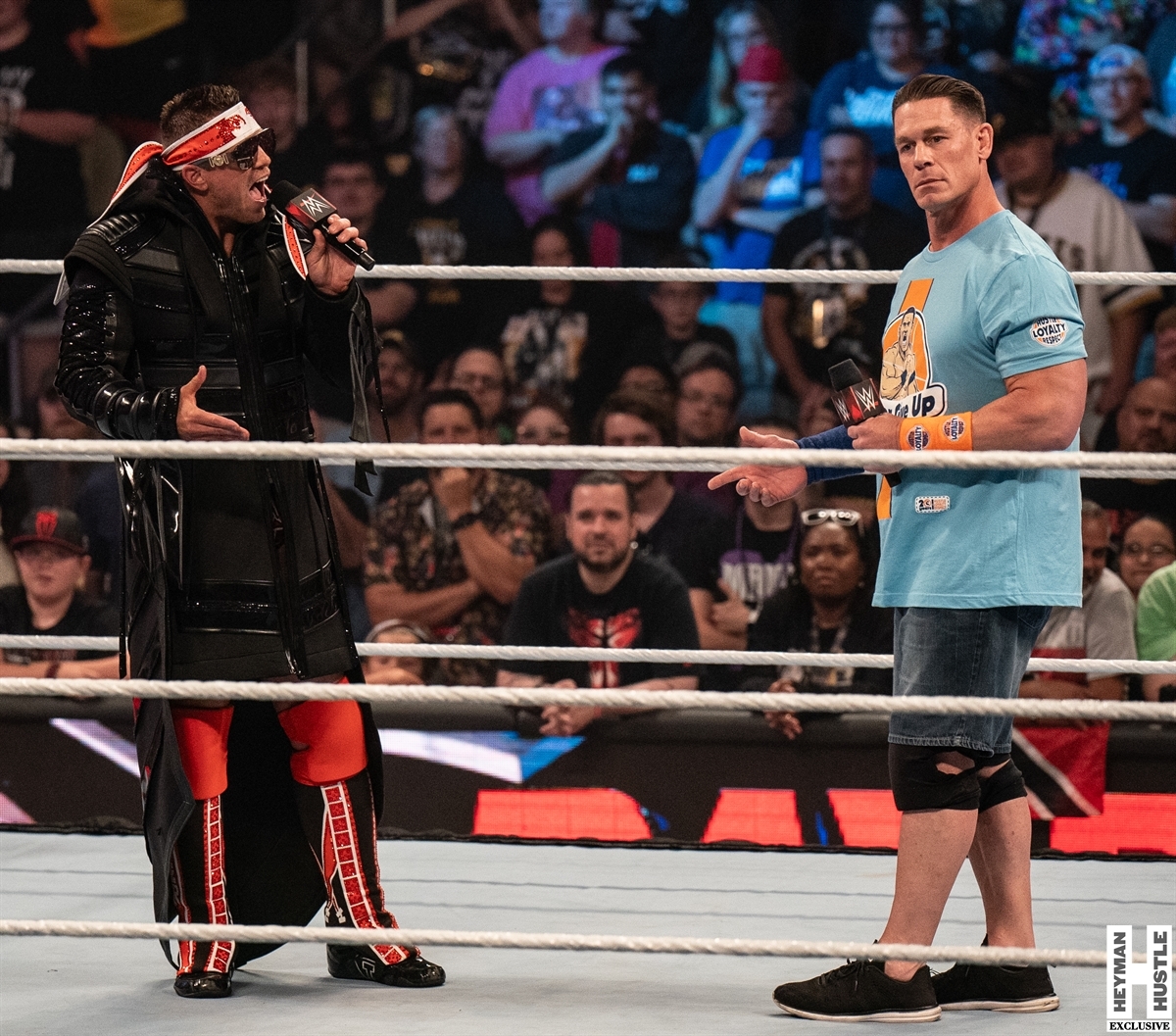 EXCLUSIVE: KIMBERLASSKICK’S PHOTO DIARY OF LA KNIGHT VS THE MIZ AT WWE ...