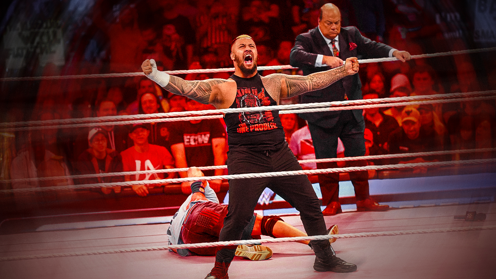 WWE SMACKDOWN: LA KNIGHT SCORES A RARE VICTORY OVER SOLO, BUT ROMAN ...
